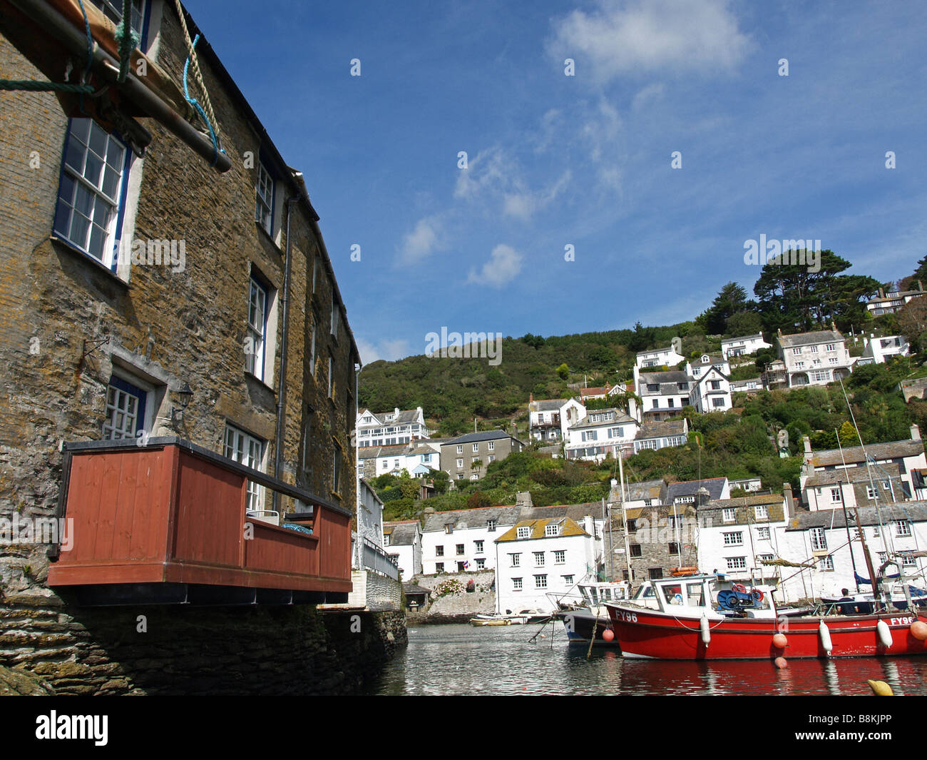 Historic village polperro cornwall hi-res stock photography and images ...