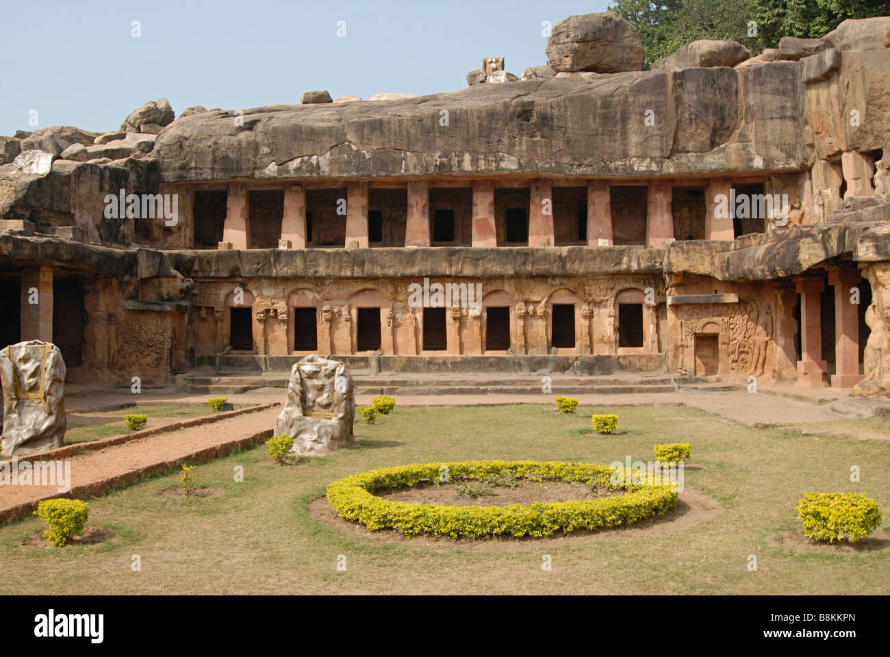 General-View of Rani Gumpha. Orissa, Udaigiri, India Stock Photo - Alamy