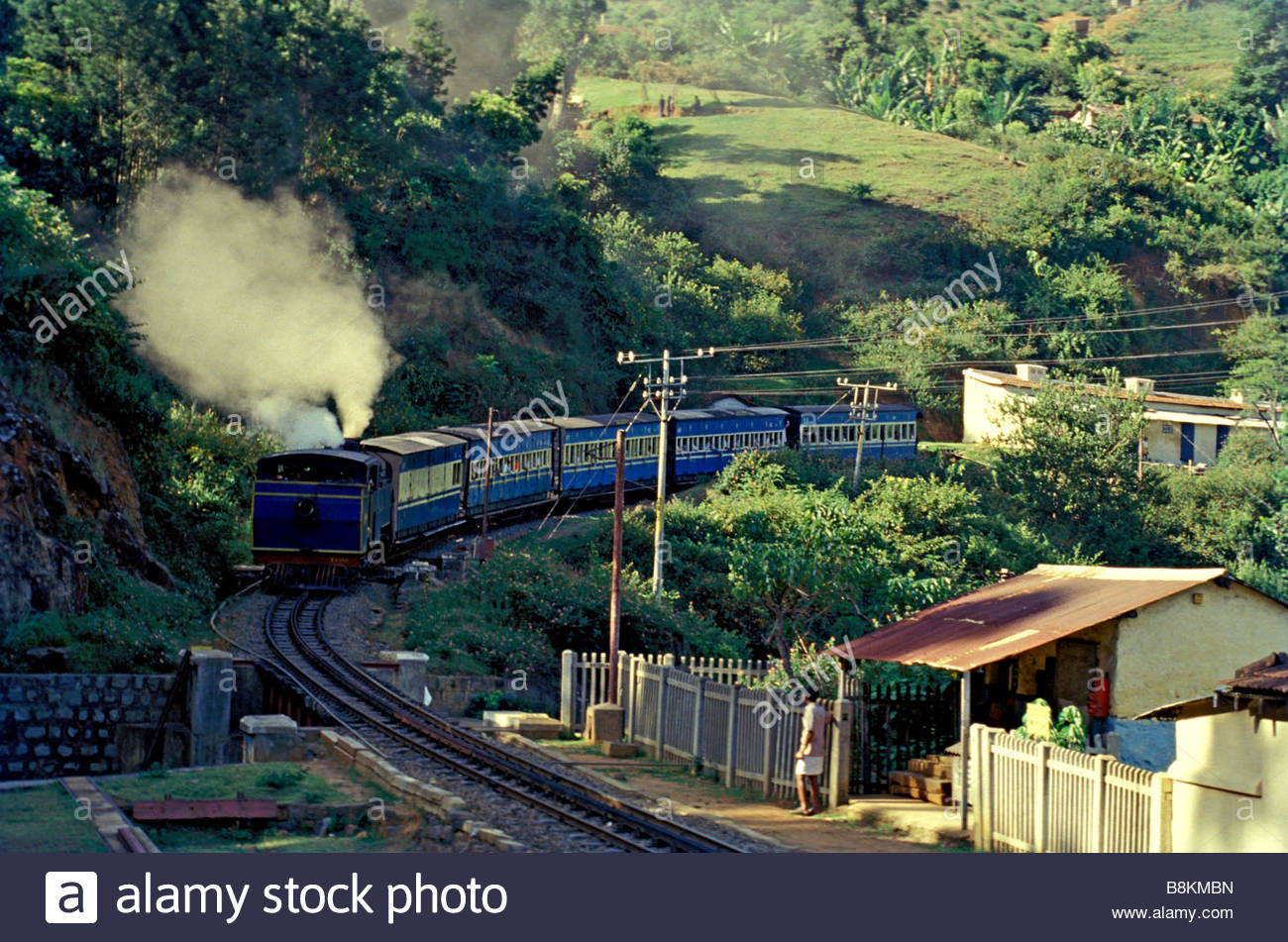 Nilgiri Mountain Railway Engine Stock Photos & Nilgiri Mountain Railway ...