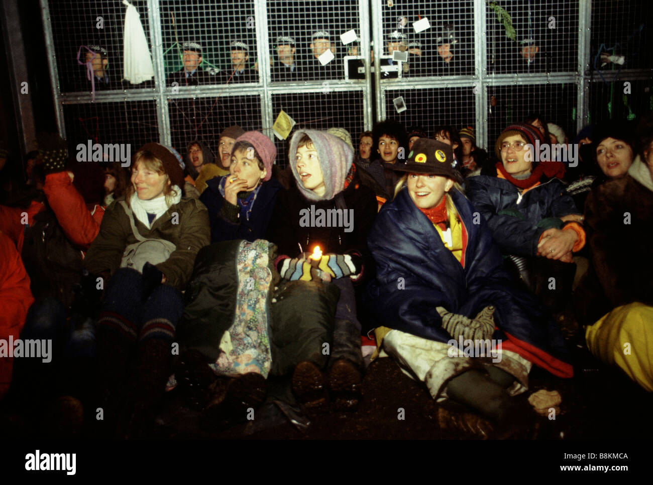 Greenham common woman protest hi-res stock photography and images - Alamy
