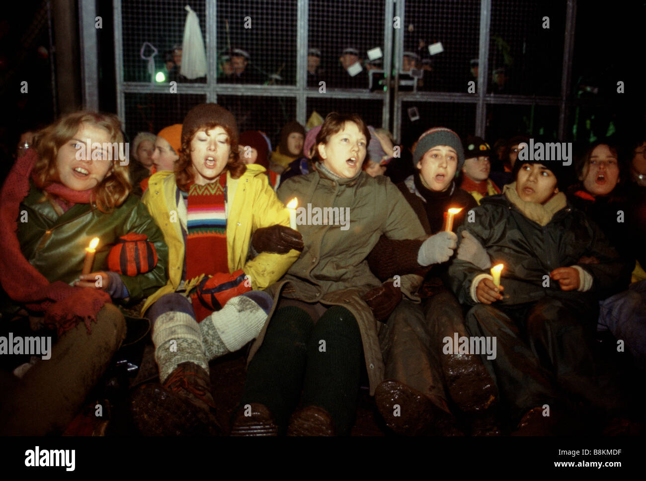 Greenham common woman protest hi-res stock photography and images - Alamy