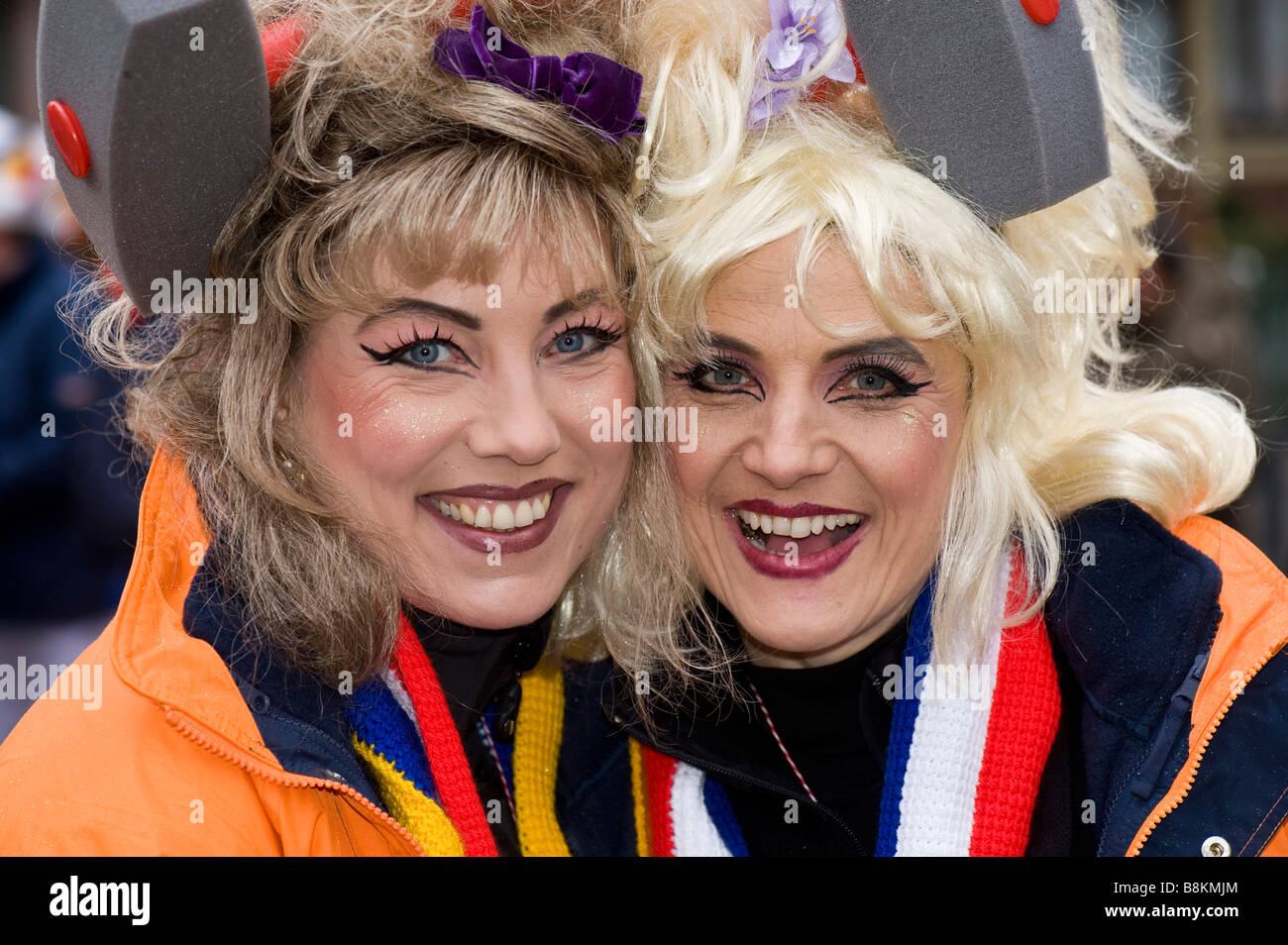 Colourful street carnival in Germany Stock Photo - Alamy
