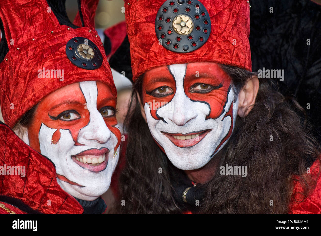 Colourful street carnival in Germany Stock Photo - Alamy