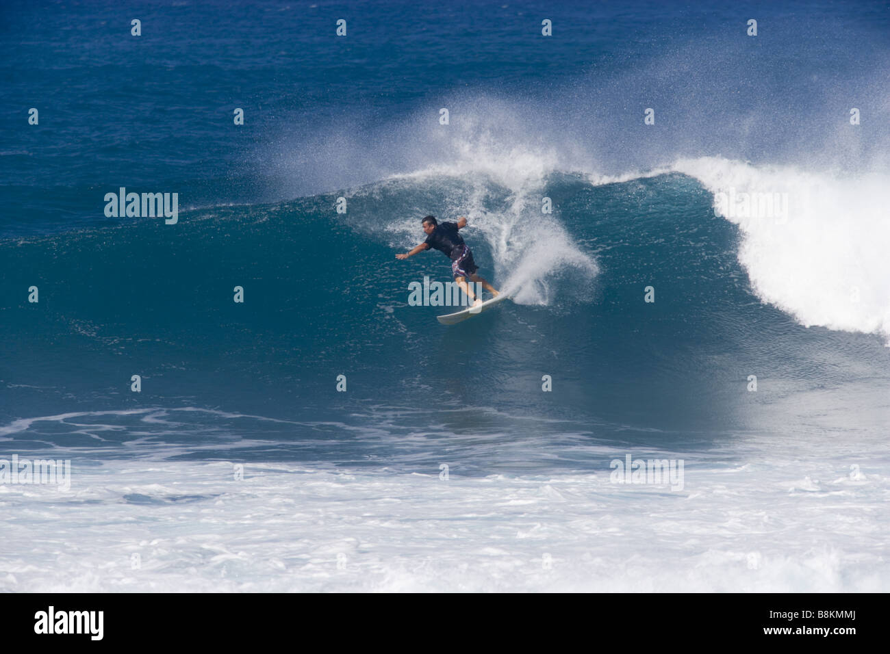 Surfing at Hookipa,Paia, Maui Hawaii Stock Photo - Alamy