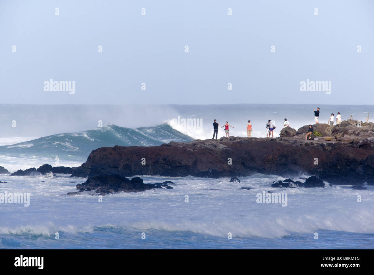 Surf at Hookipa Beach, Paia, Maui Hawaii Stock Photo - Alamy