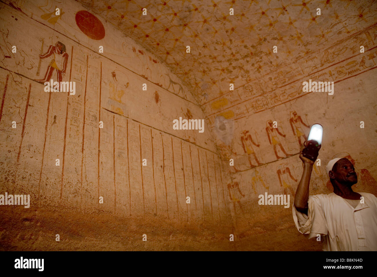 Pharaohs graves tombs with hierogliphs from Napata kingdom in El Kurru ...