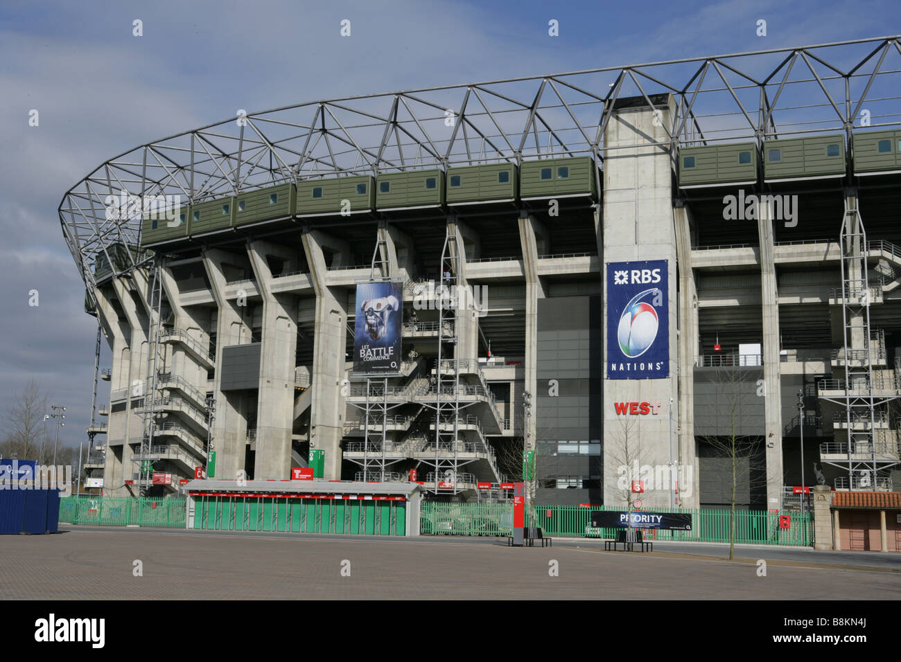 Twickenham Stadium West Stand Stock Photo - Alamy