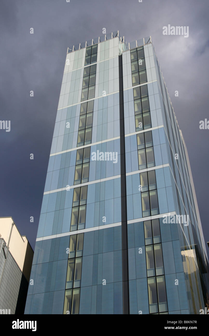 Bristol Centre tower block Stock Photo - Alamy