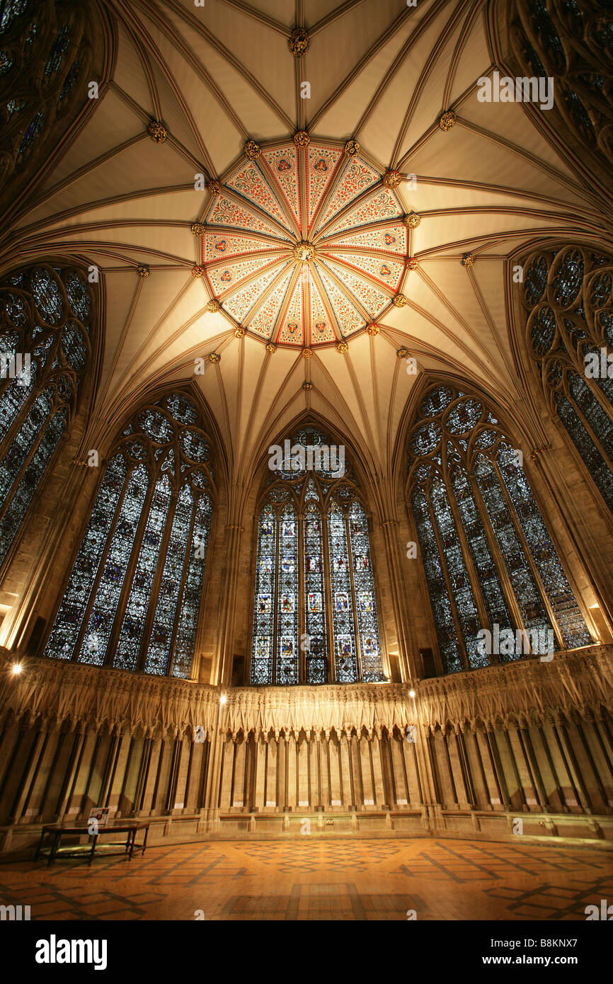 City of York, England. The octagonal shaped Chapter House is said to ...