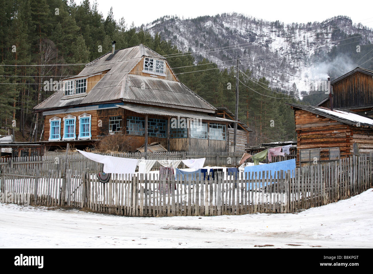 Altai region russia mountain landscapes hi-res stock photography and ...