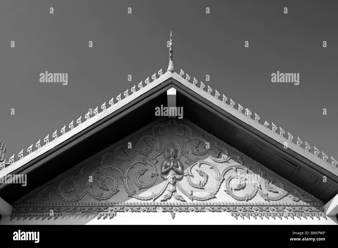 Laos Vientiane Buddhist temple Stock Photo - Alamy