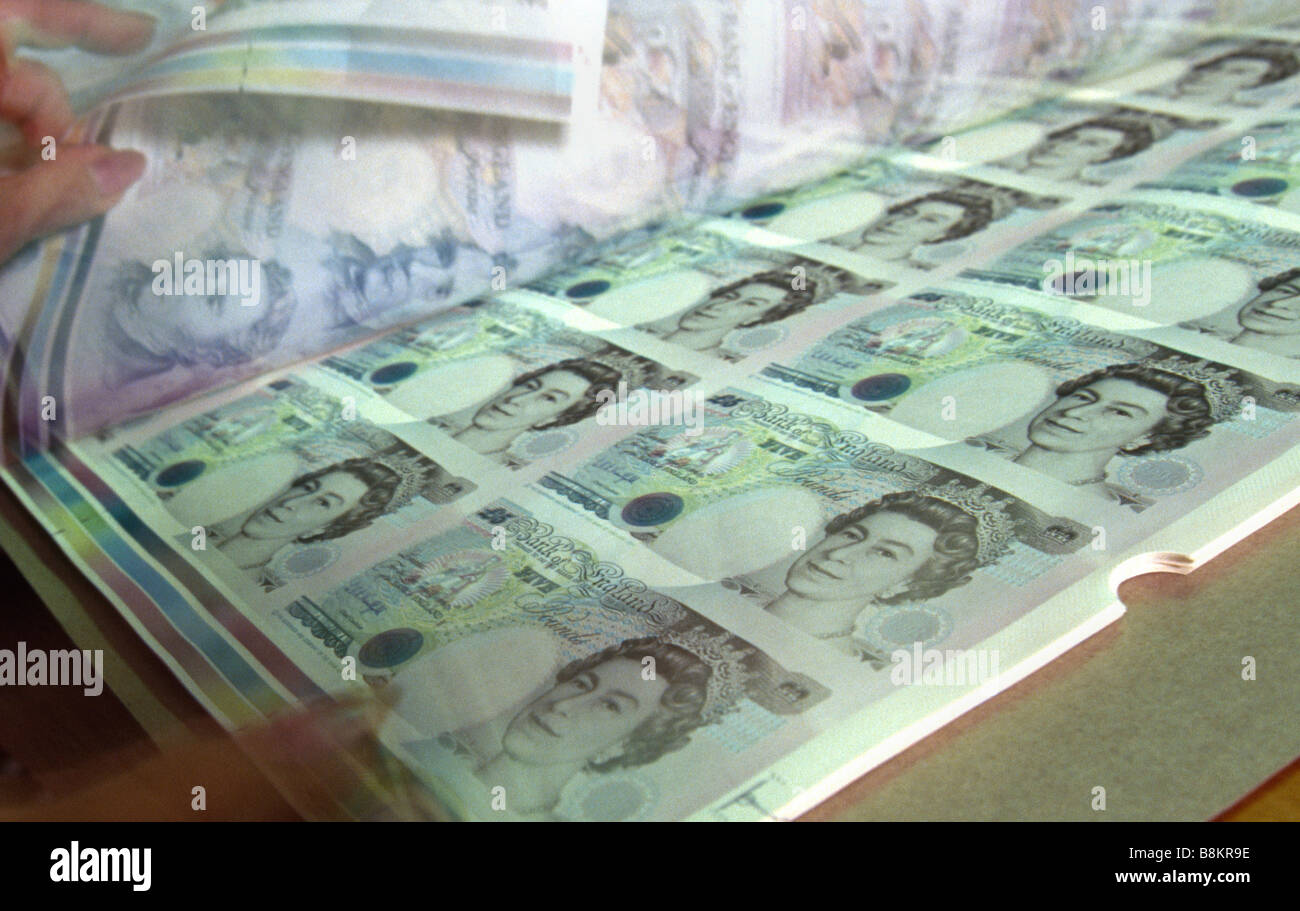 The bank of england printing works hi-res stock photography and images ...