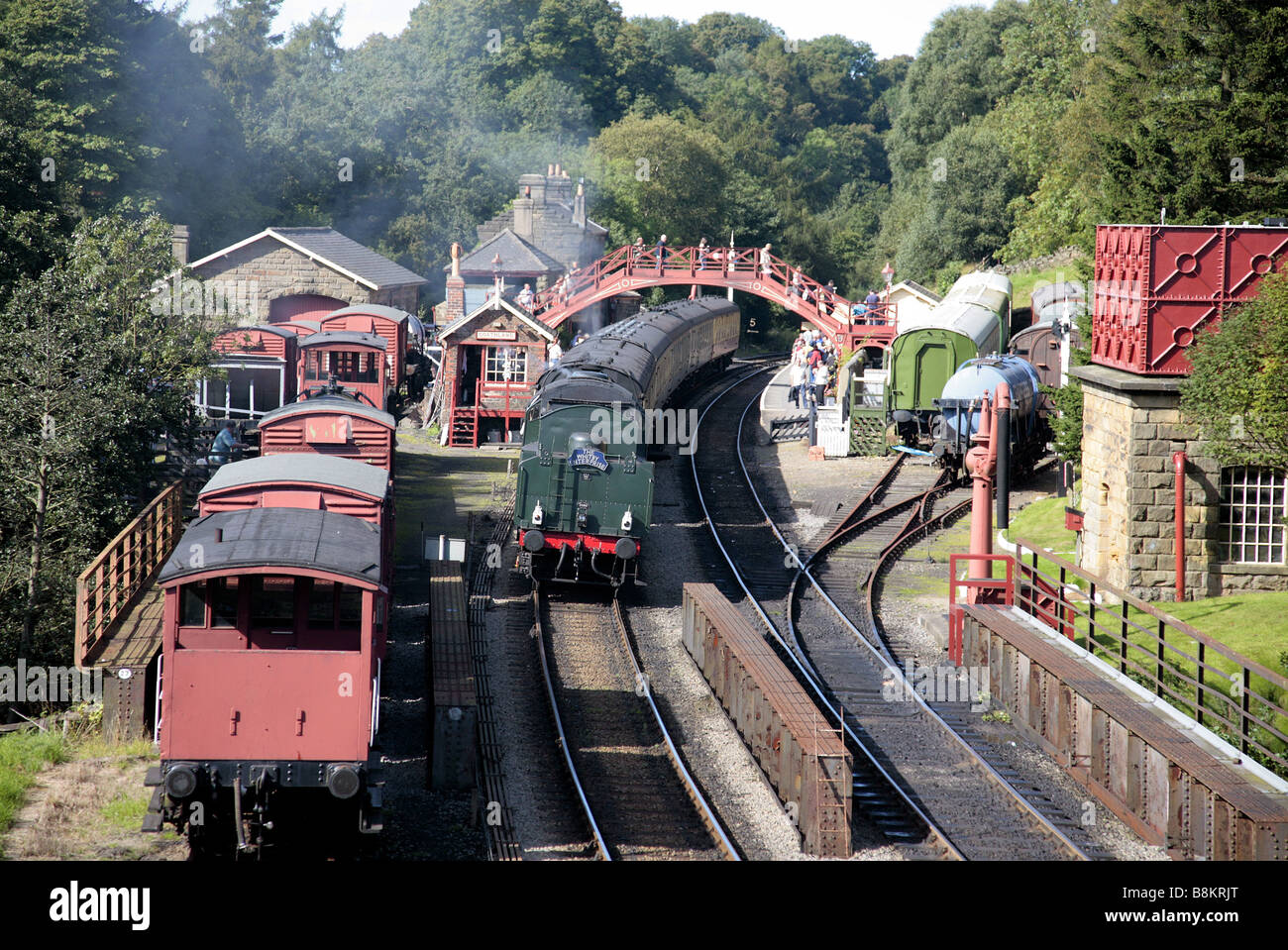 Whitby railway station north yorkshire hi-res stock photography and ...
