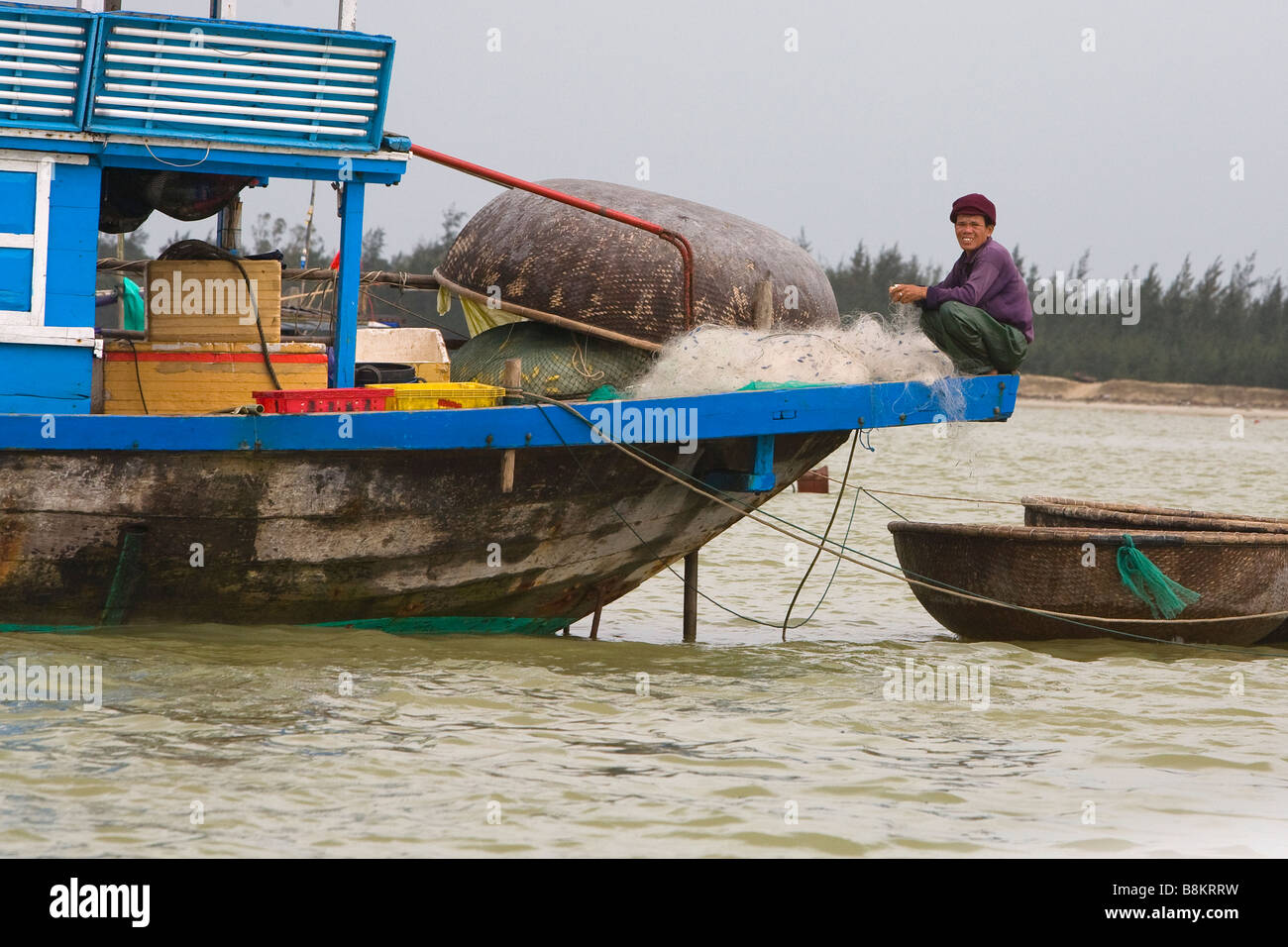 Boat to catch fish hi-res stock photography and images - Alamy