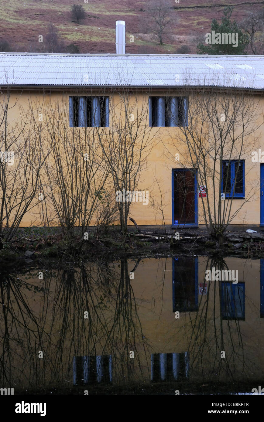 Eco Building at the Centre for Alternative Technology, Machynlleth ...