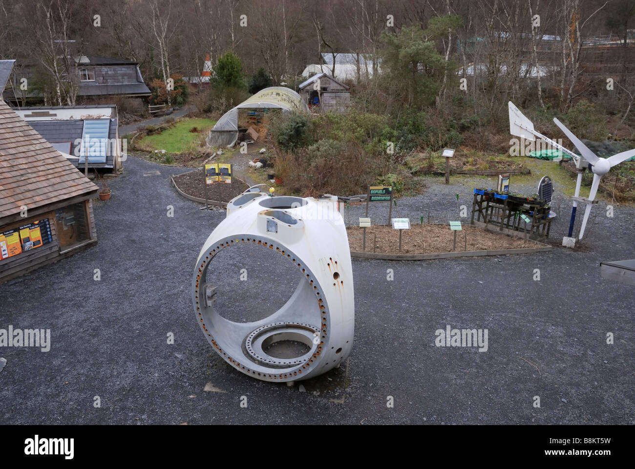 Alternative Energy displays at the Centre for Alternative Technology ...