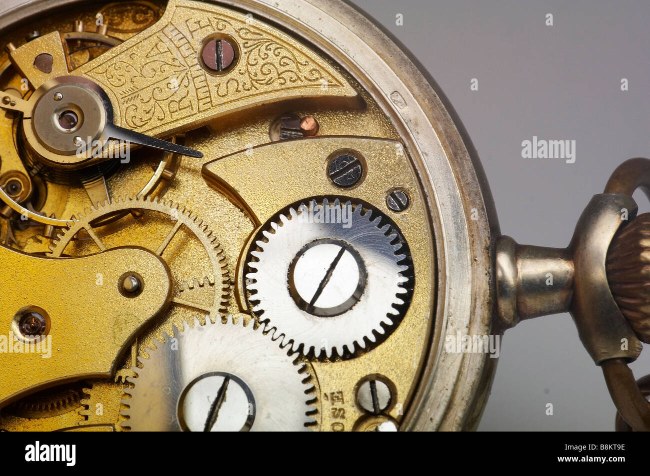 Parts of a pocket watch hi-res stock photography and images - Alamy
