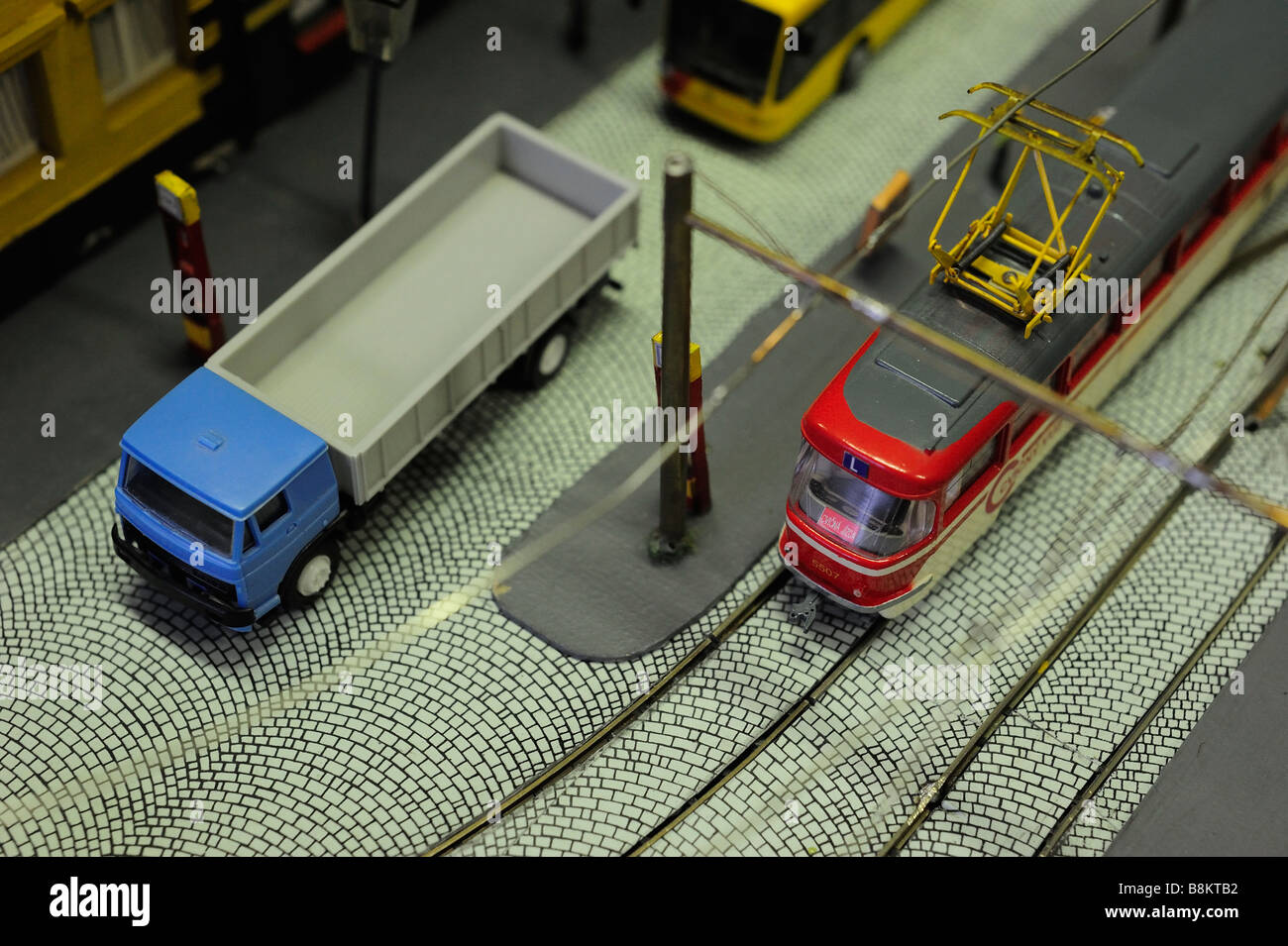 Tram tramway station model Czech Republic Stock Photo - Alamy