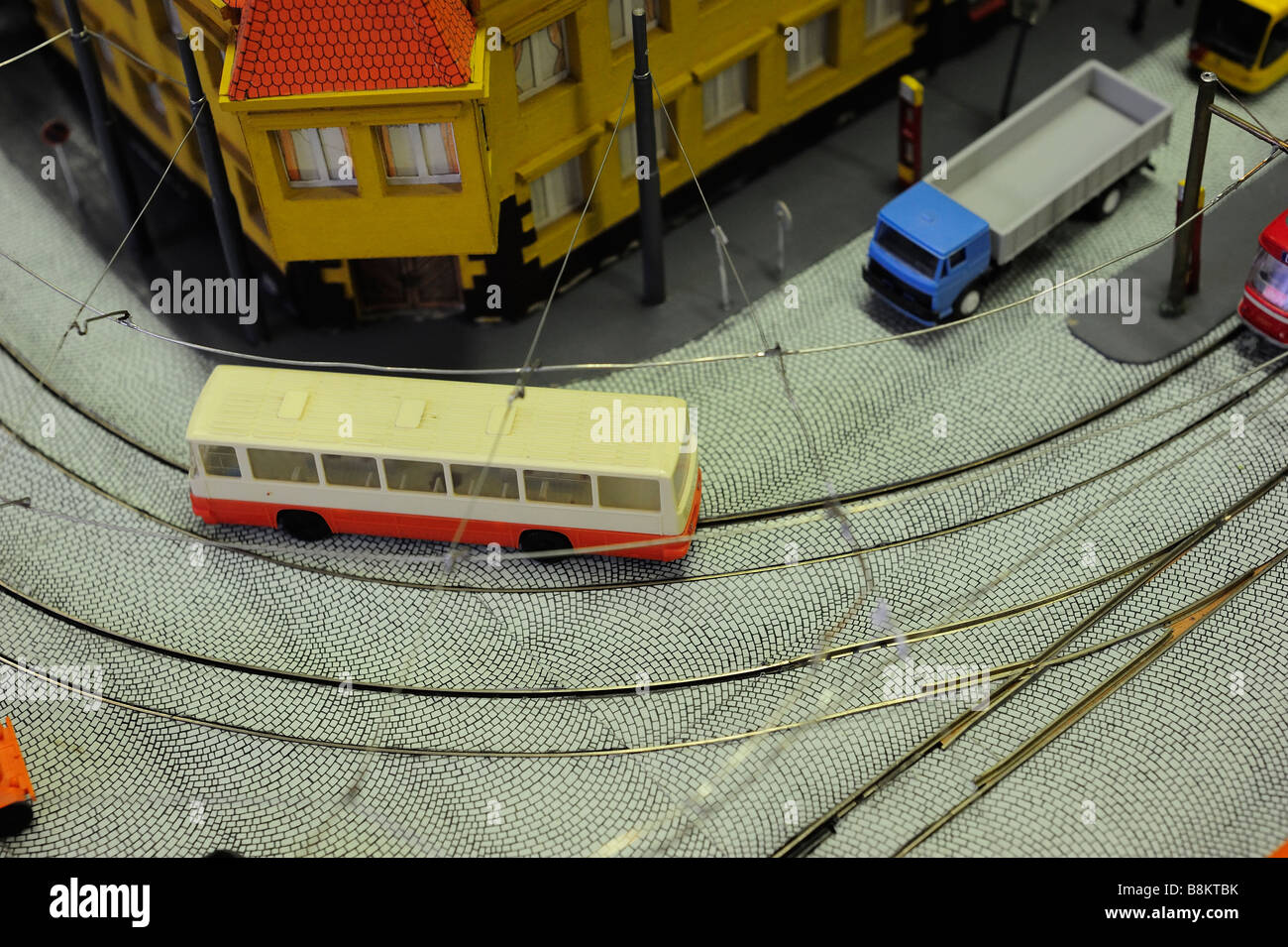 Tram tramway station model Czech Republic Stock Photo - Alamy