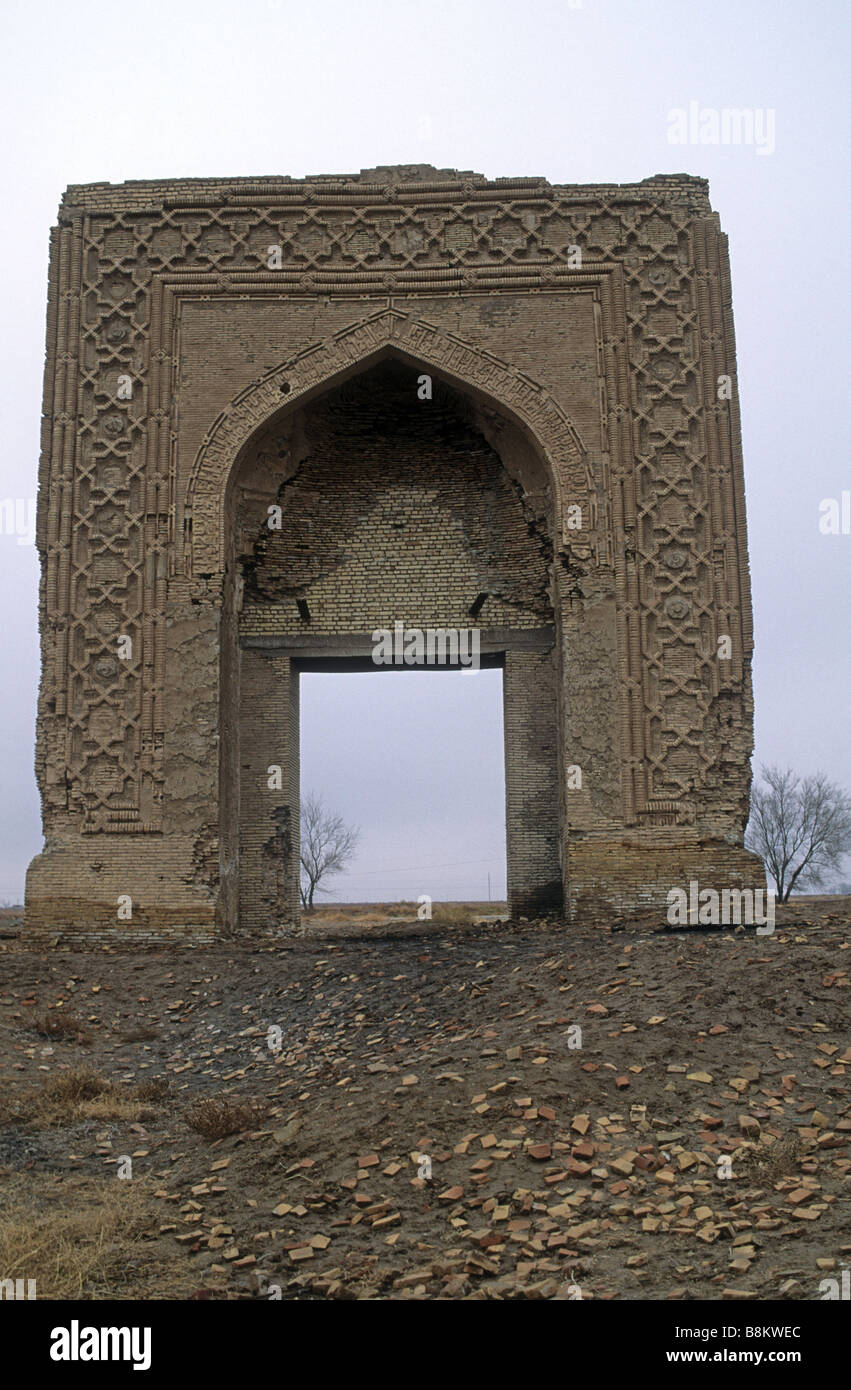 Portal of Rabati Malik Caravanserai constructed according to the order ...