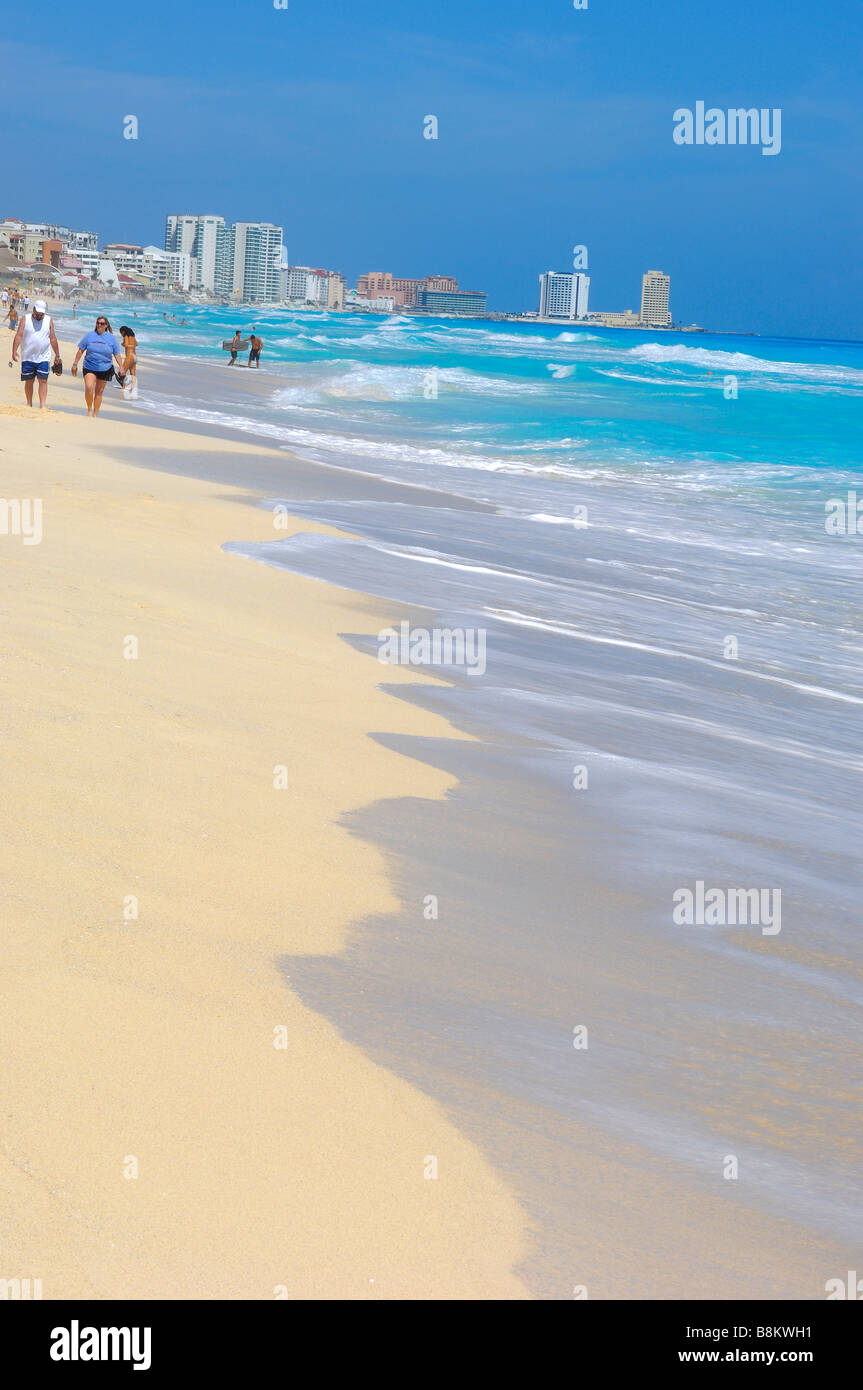 Cancun Beach Caribe Quintana Roo state Mayan Riviera Yucatan Peninsula ...