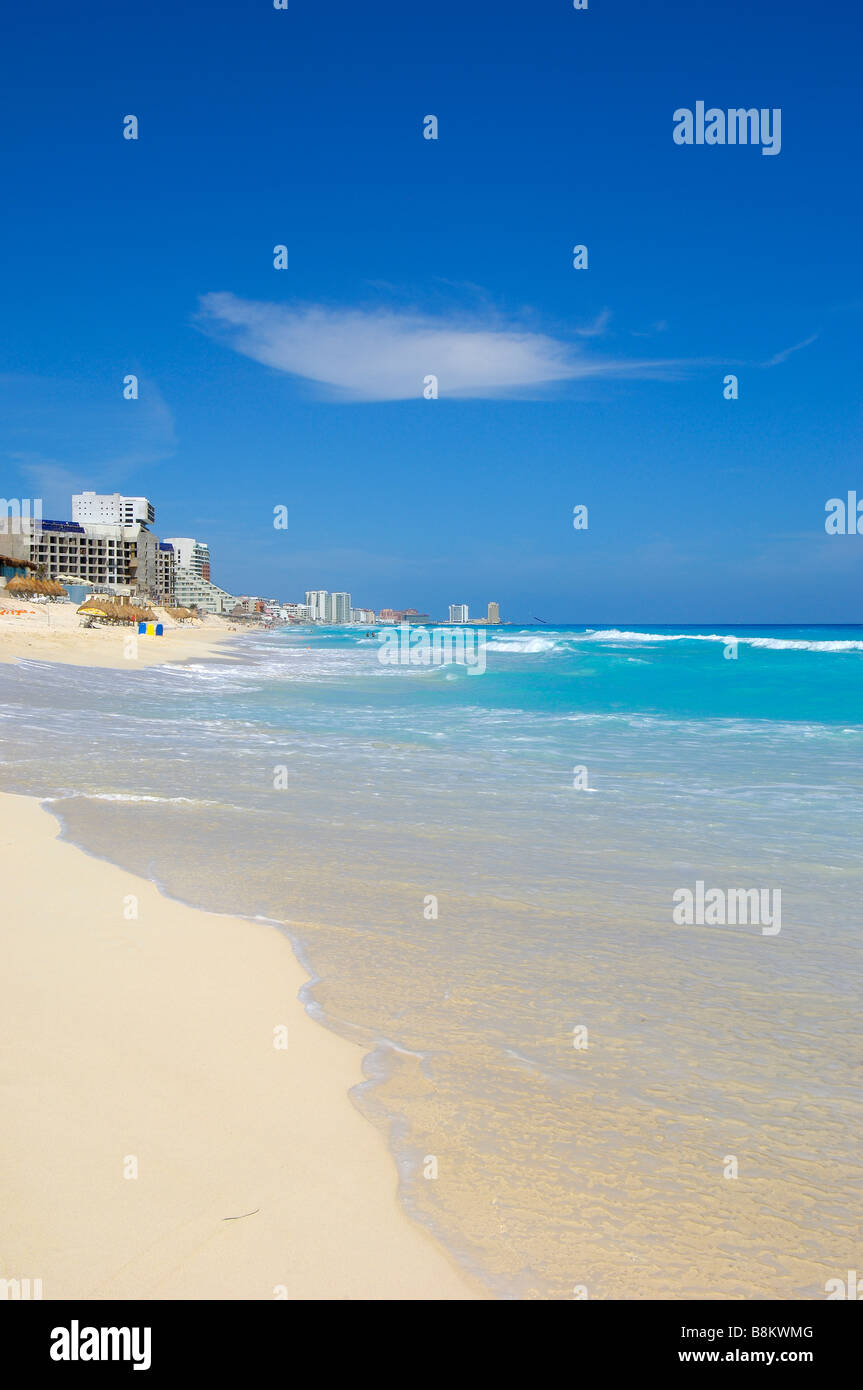 Cancun Beach Caribe Quintana Roo state Mayan Riviera Yucatan Peninsula ...
