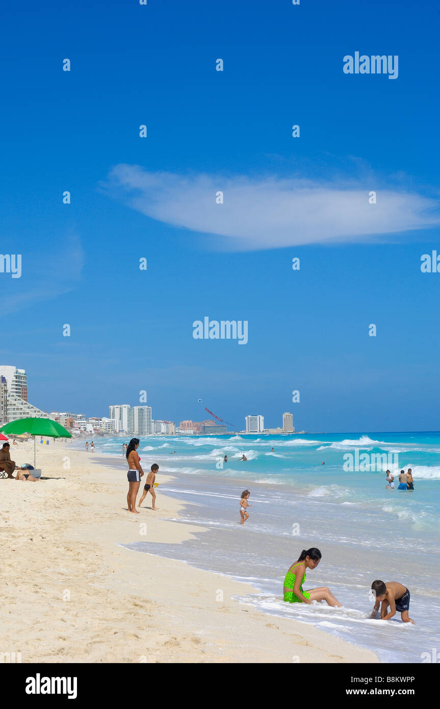 Cancun Beach Caribe Quintana Roo state Mayan Riviera Yucatan Peninsula ...