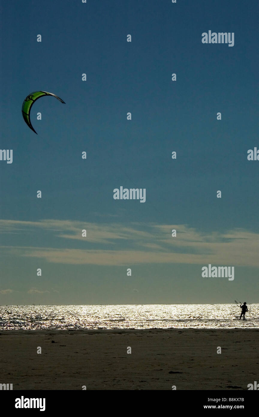 Windglider on the sea Stock Photo - Alamy