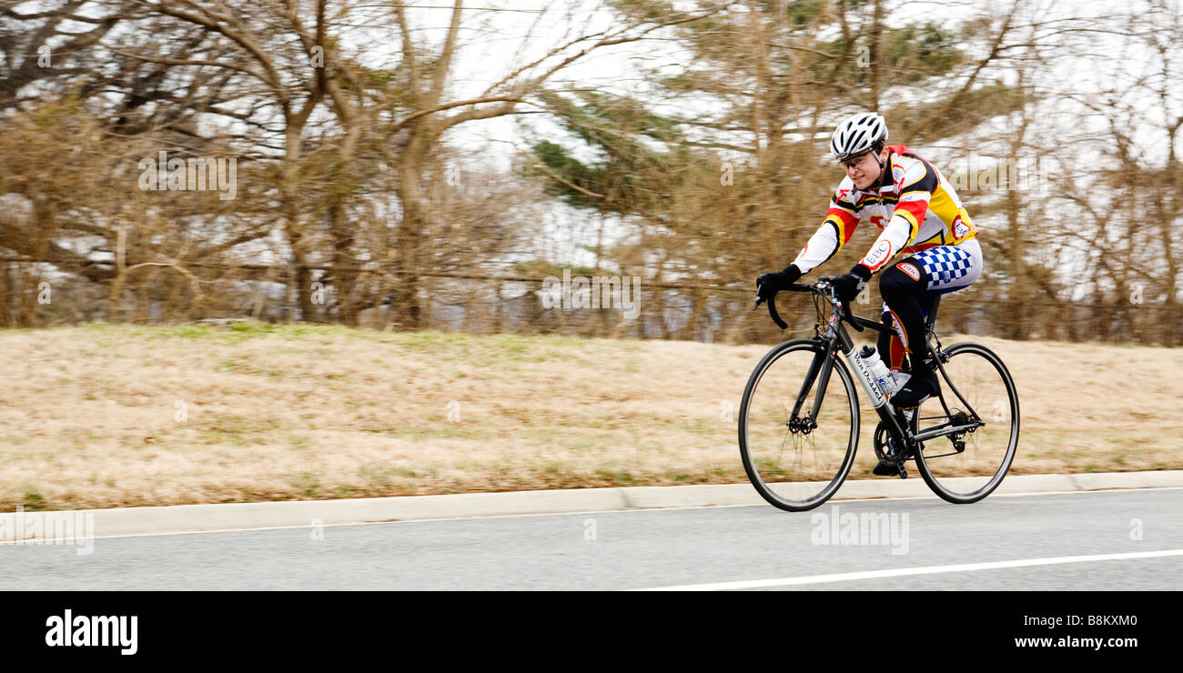 Road race cyclist hi-res stock photography and images - Alamy