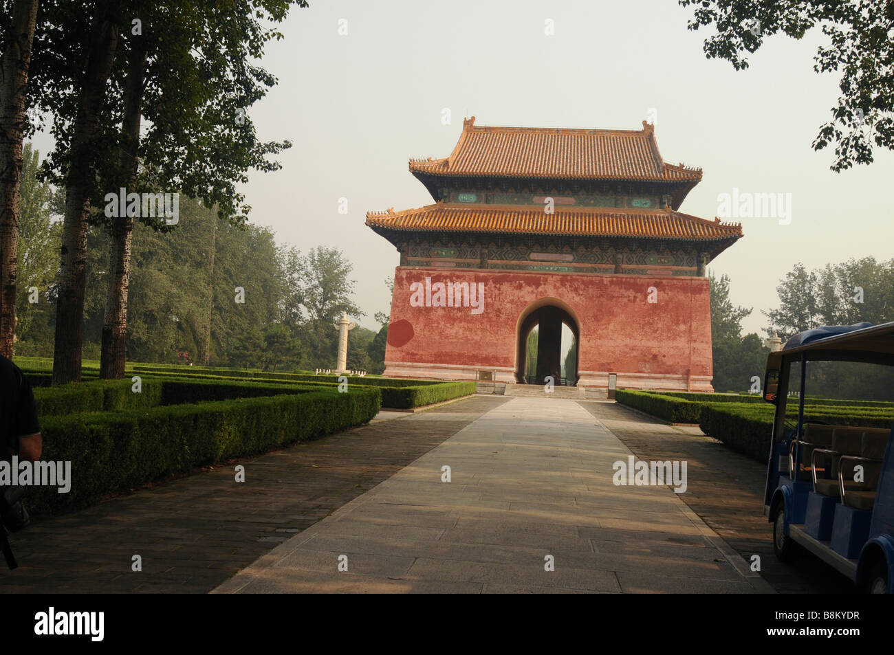 China Beijing Ming Dynasty Tombs Changling Tomb Stock Photo - Alamy