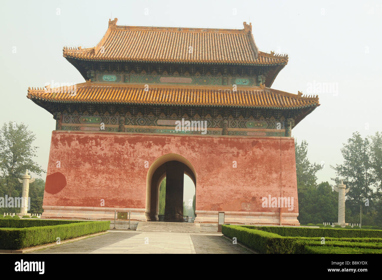 China Beijing Ming Dynasty Tombs Changling Tomb Stock Photo - Alamy