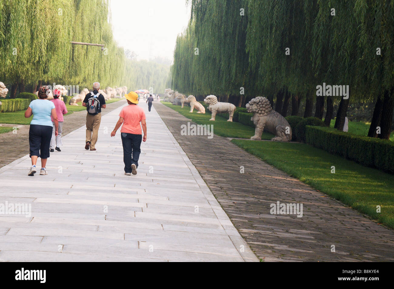 China Beijing Ming Dynasty Tombs Changling Tomb Stock Photo - Alamy