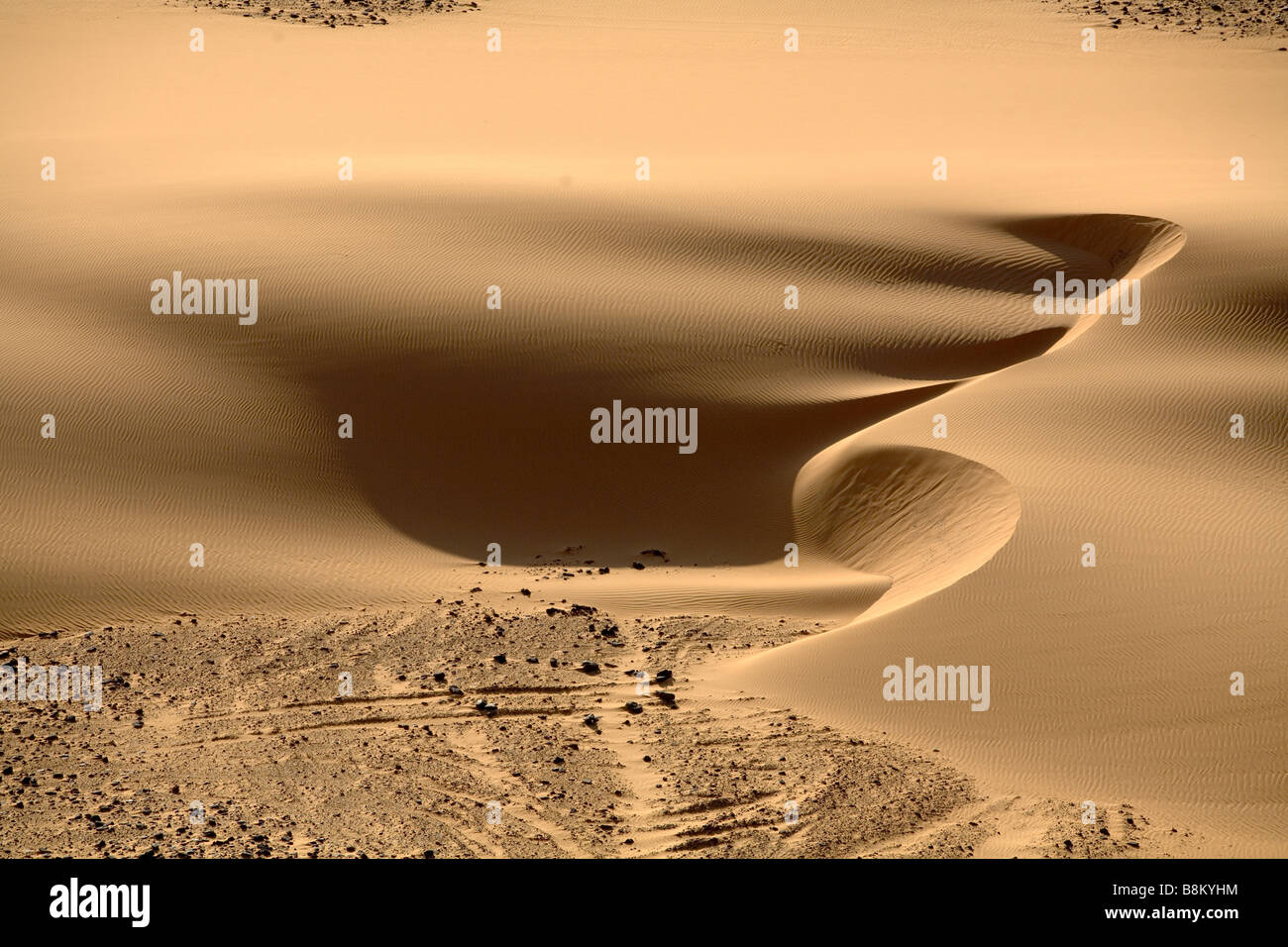 sand on Sahara desert, Sudan Stock Photo - Alamy