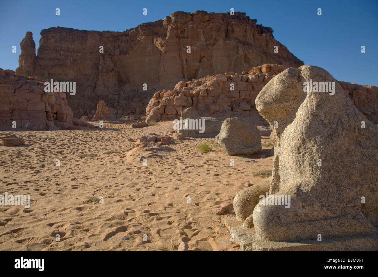 Jebel Barkal near Merawe, Sudan. A capital of old kingdom of Napata ...
