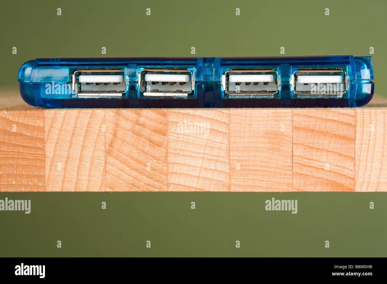 A USB hub on a shelf Stock Photo - Alamy