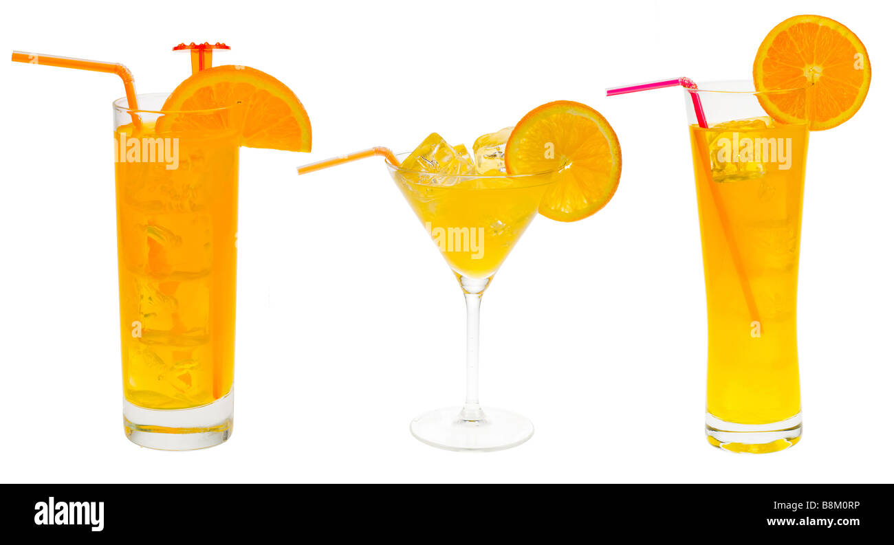 Bar liquor collection Cut Out Stock Images & Pictures - Alamy