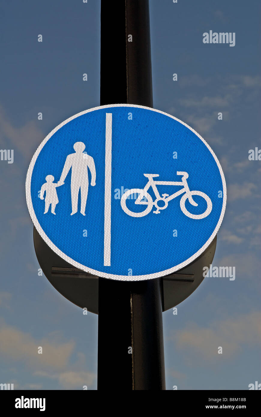 Pedestrian priority sign hi-res stock photography and images - Alamy