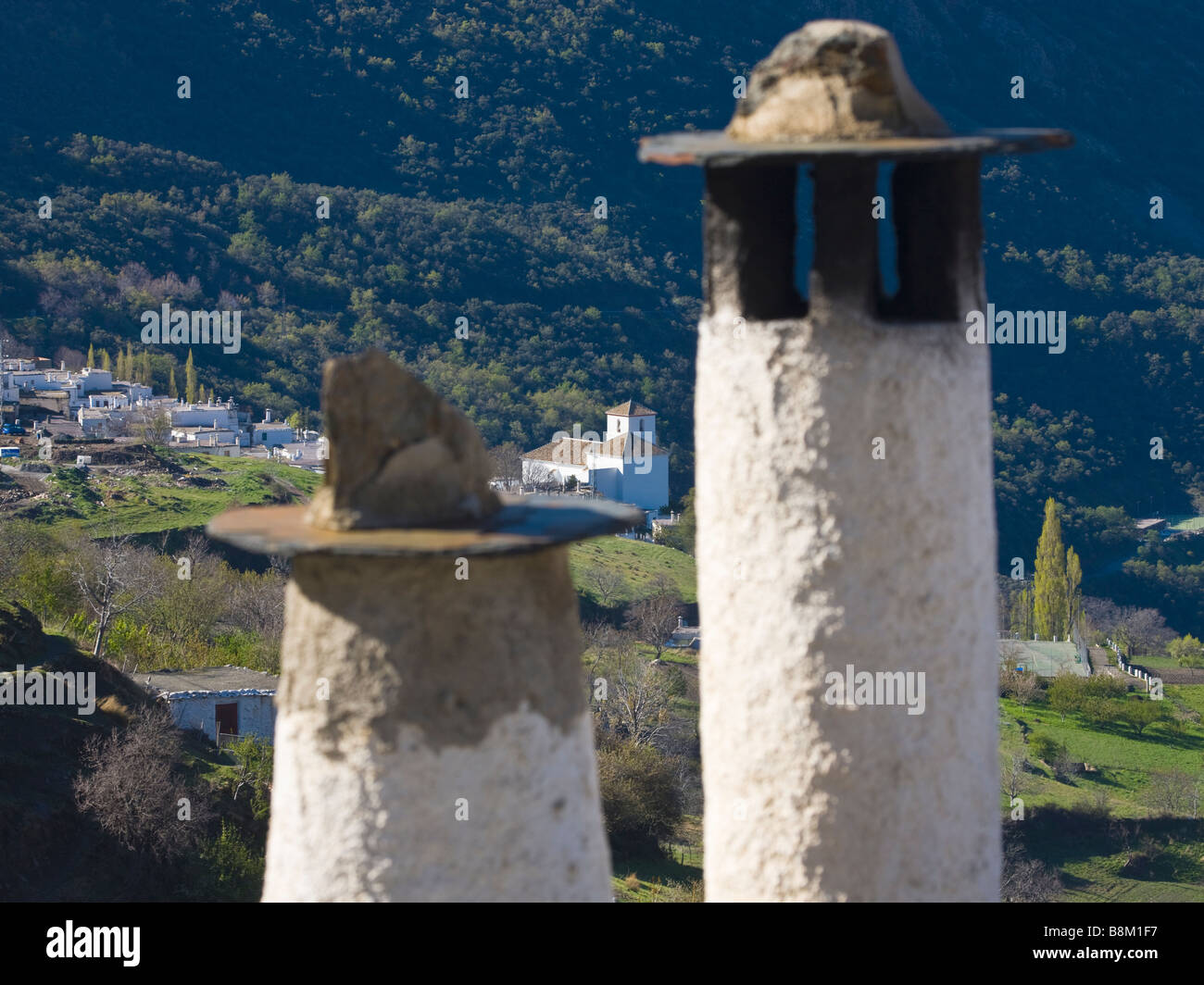 Chimneys on flat roofs hi-res stock photography and images - Alamy