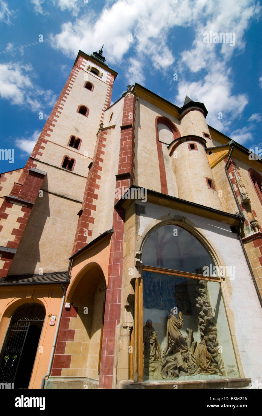 The gothic romanesque church of the Assumption of Virgin Mary the ...