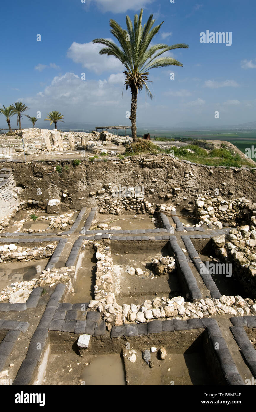 Tel megiddo and the valley of jezreel hi-res stock photography and ...