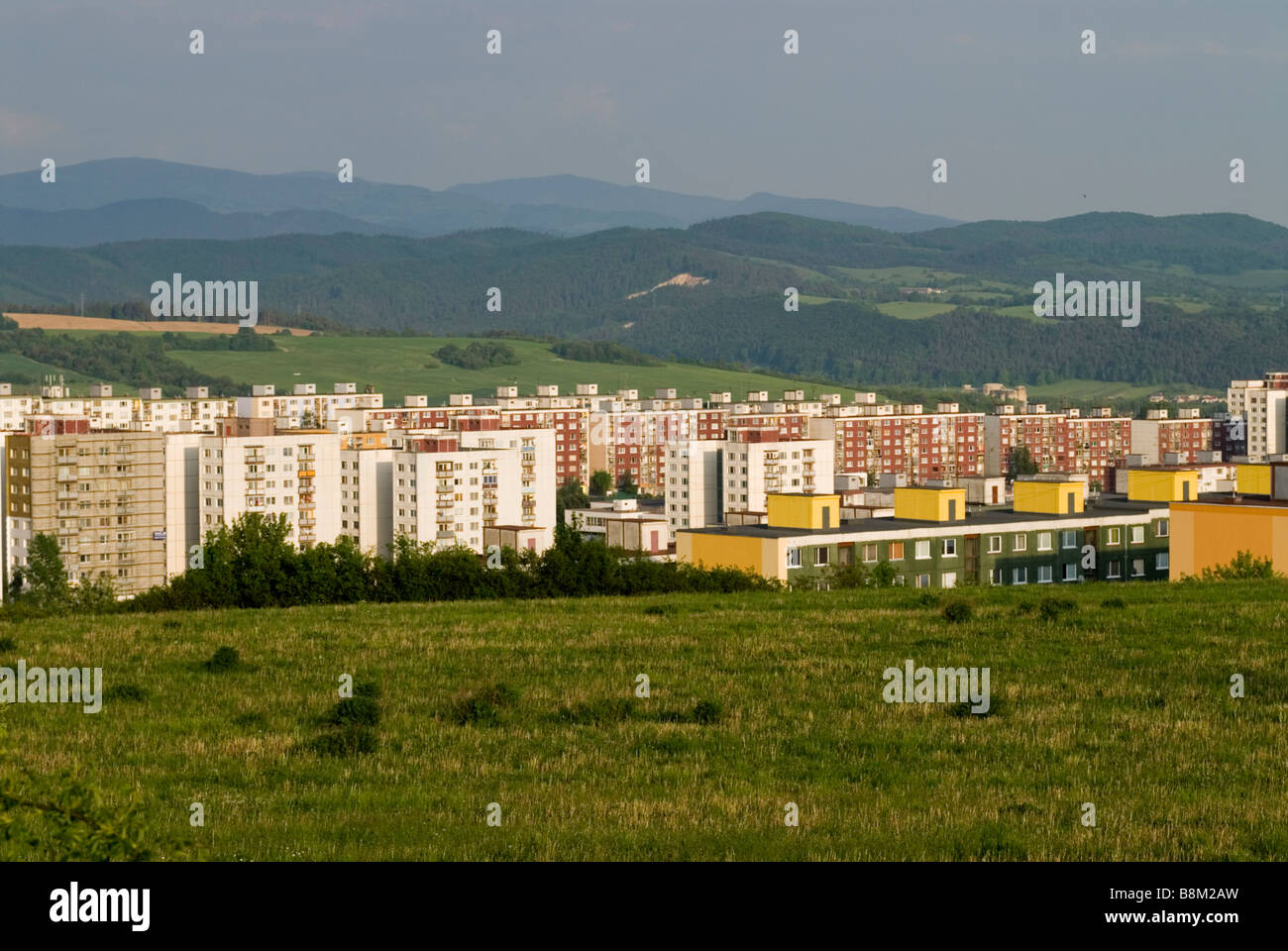 The residential area of Sasova in Banská Bystrica Stock Photo - Alamy