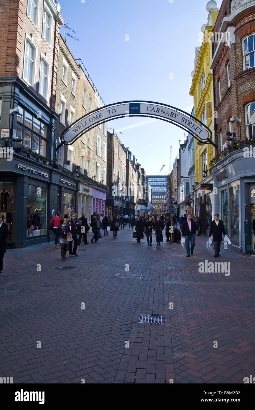 Carnaby Street London England Stock Photo - Alamy