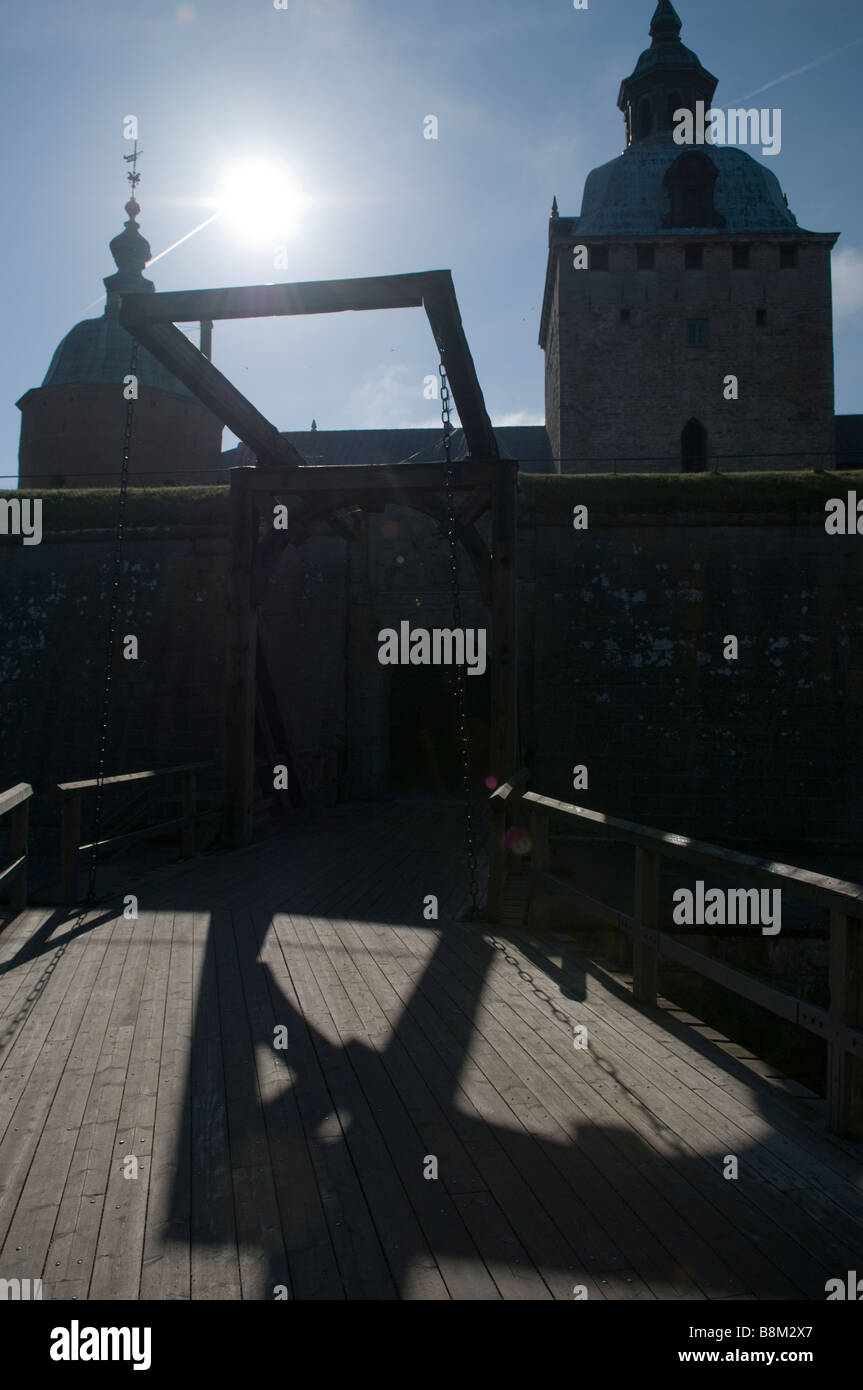 Entrance to Kalmar castle in Sweden Stock Photo - Alamy
