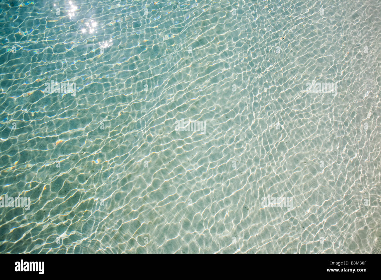 Ripples on a tropical sea Stock Photo - Alamy