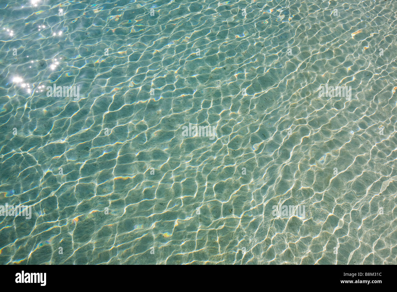 Ripples on a tropical sea Stock Photo - Alamy