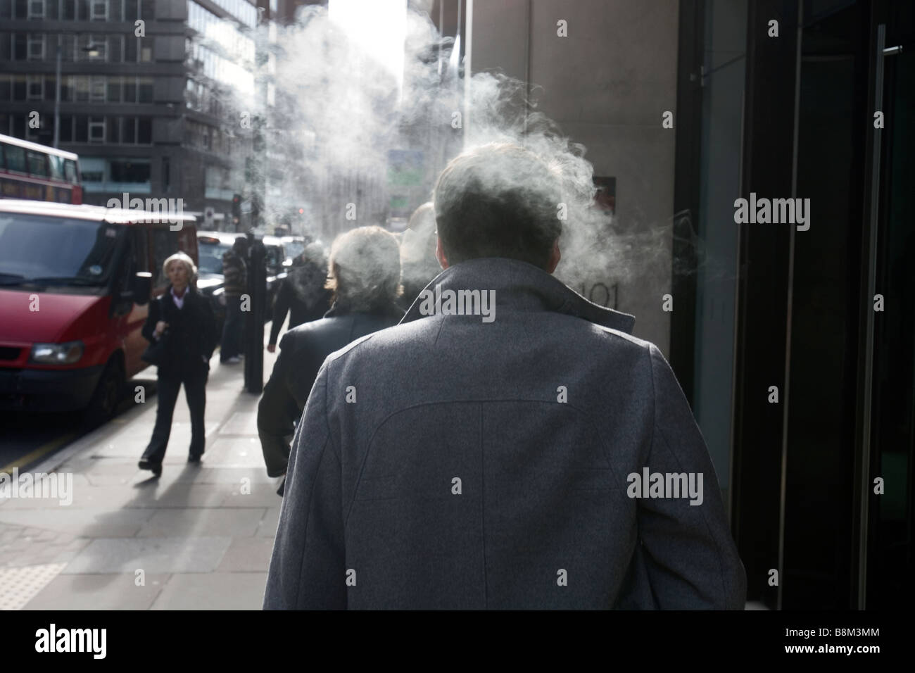 Smoking Smoke Cigarette London High Resolution Stock Photography and ...