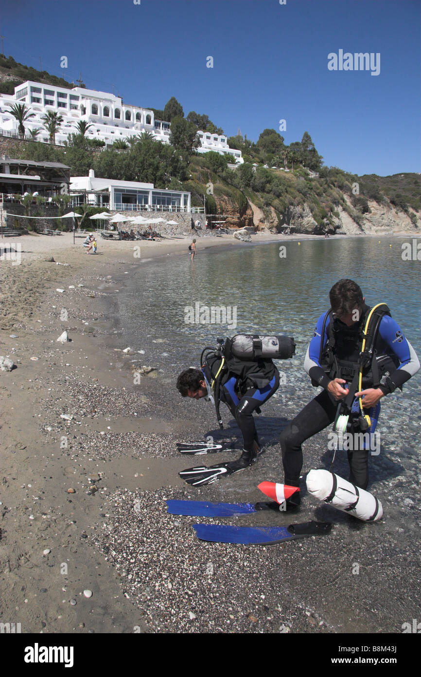 Crete greece scuba diver hi-res stock photography and images - Alamy