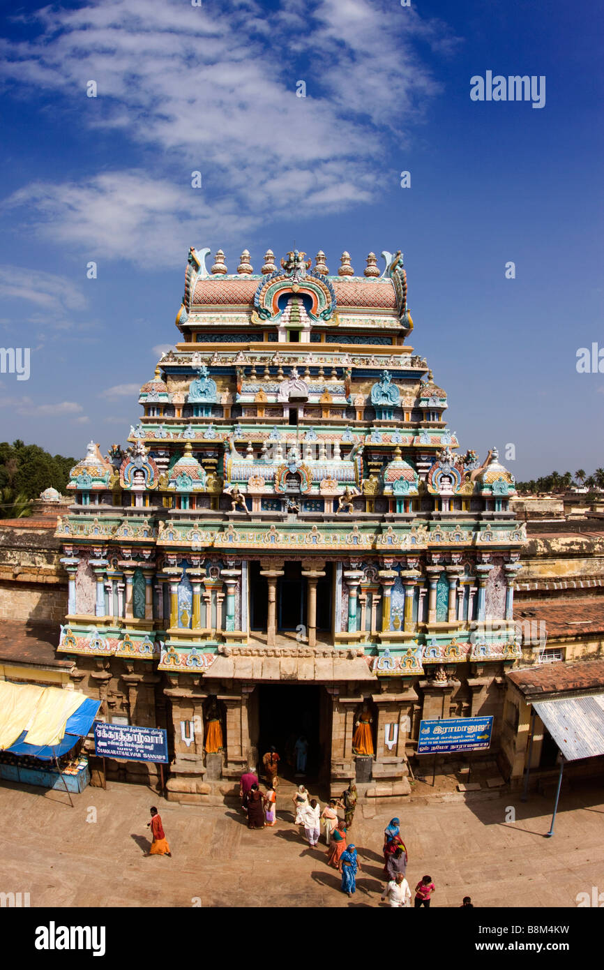 India Tamil Nadu Tiruchirappalli Sri Ranganasthwamy Temple entrance to ...