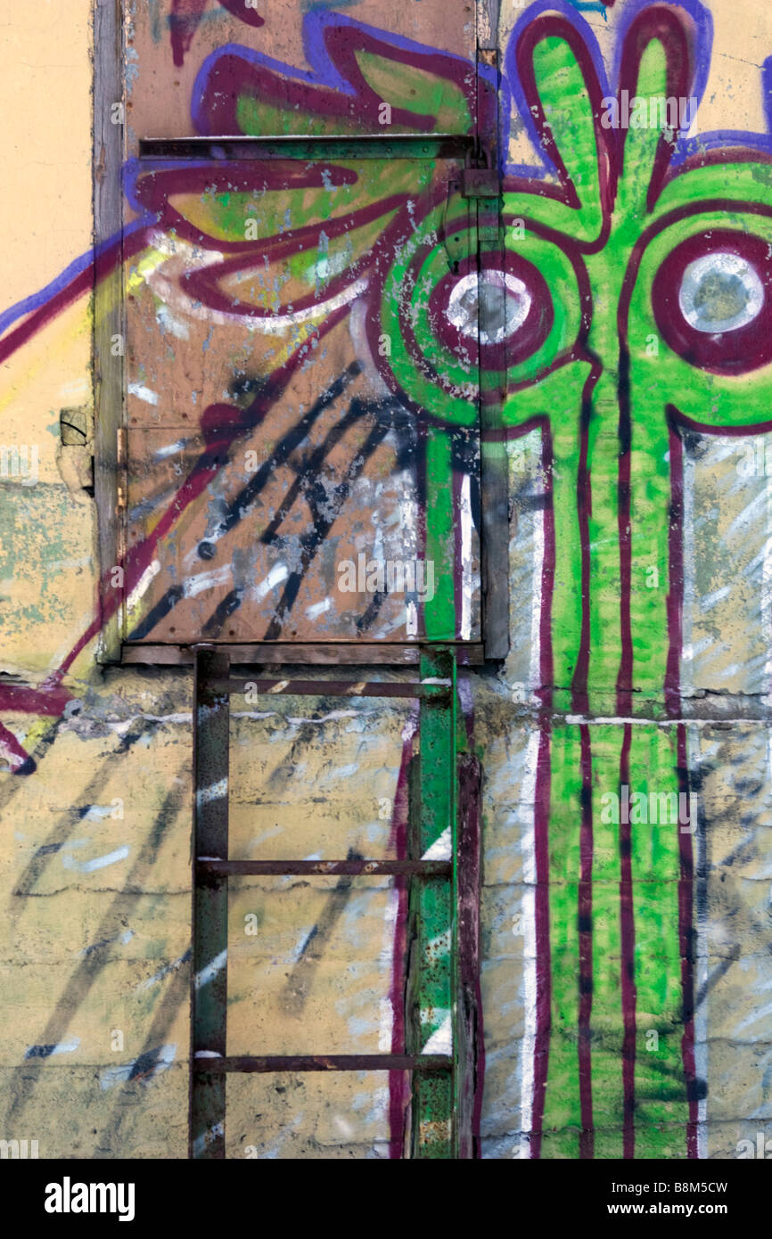 Owl graffiti hi-res stock photography and images - Alamy