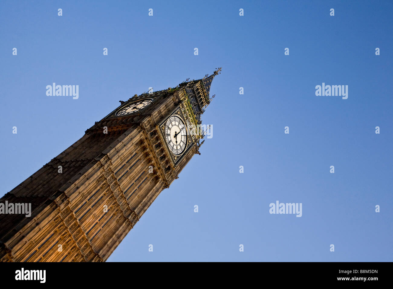 The Clock Tower, Palace of Westminster, "Big Ben", London, UK Stock ...